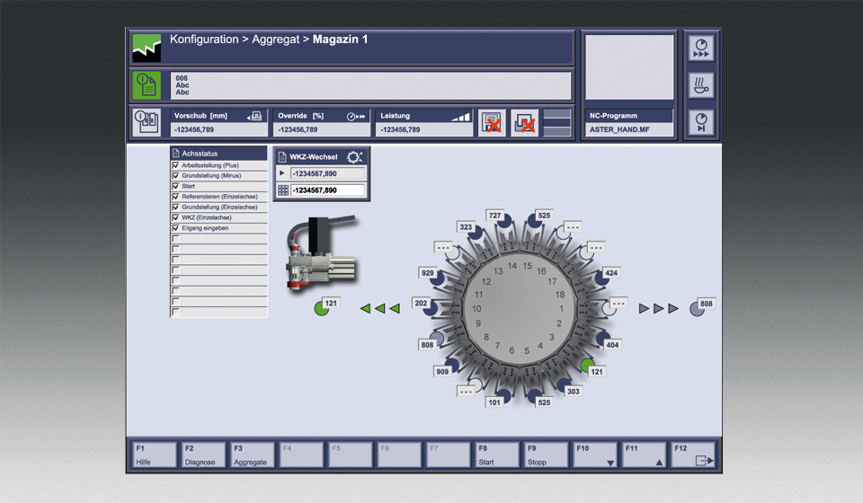HESSE ENGINEERING ART DESIGN > Media > GUI > Design example > Weinig AG ...